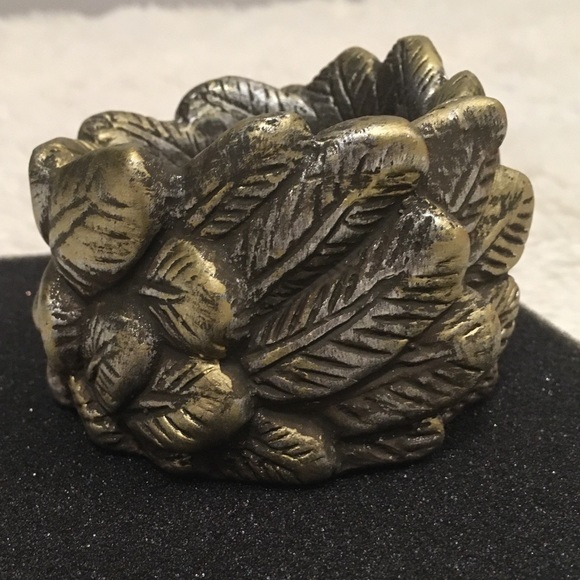 Accents | Vintage Looking Feather Candle Holder | Poshmark